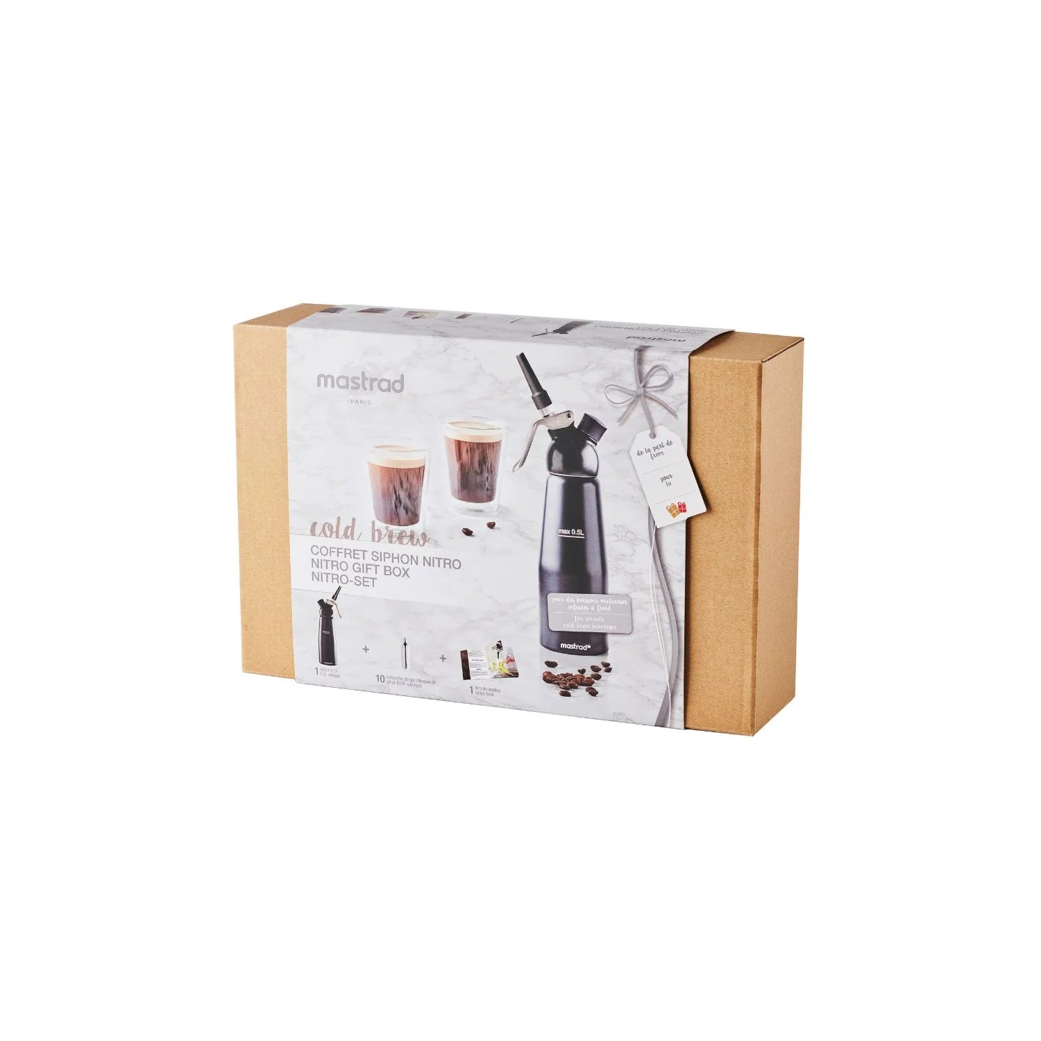 Coffret nitro siphon 0,5L – M & Co